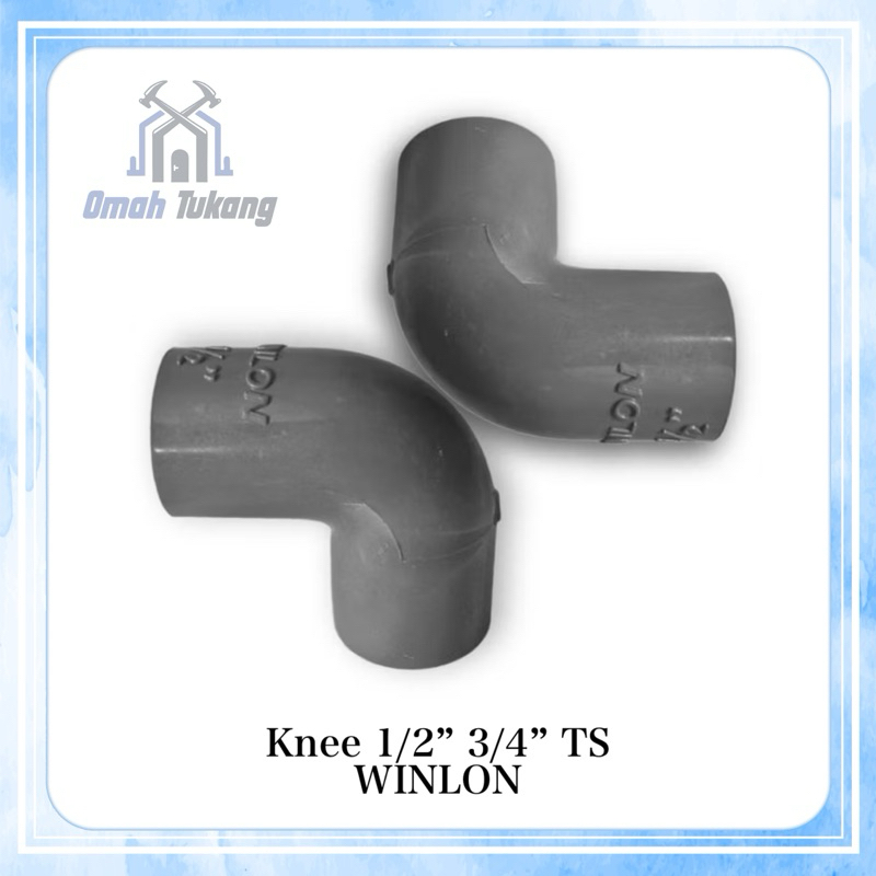 Jual Knee 1/2” 3/4” TS WINLON / Keni / Elbow / L 1/2” 3/4” dim | Shopee ...