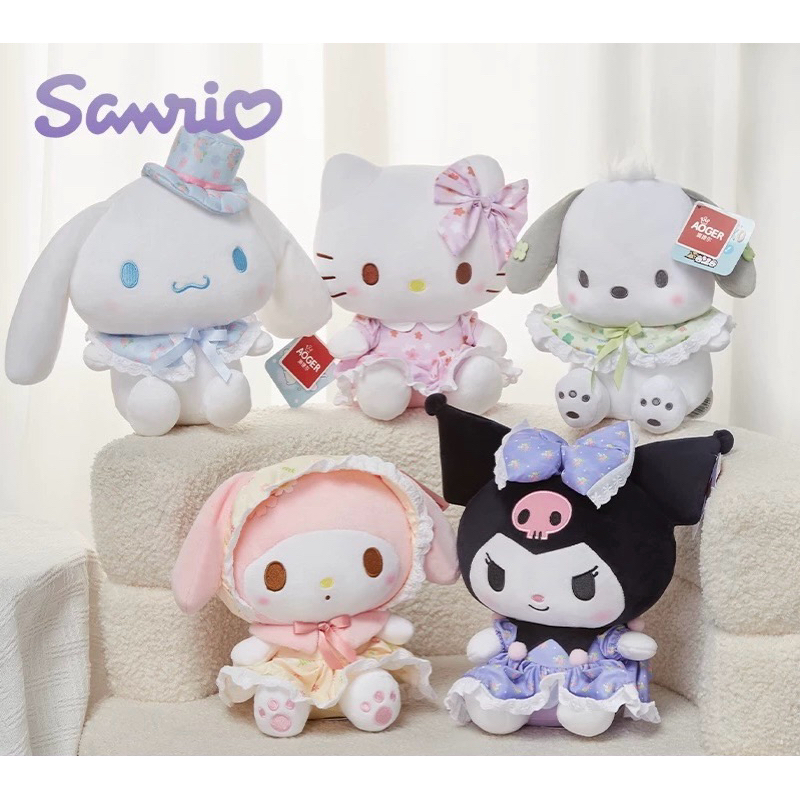 Jual SANRIO Boneka 25cm Hadiah Kado Ulang Tahun Melody Kuromi Hello Kitty Pocchaco Cinnamoroll ...