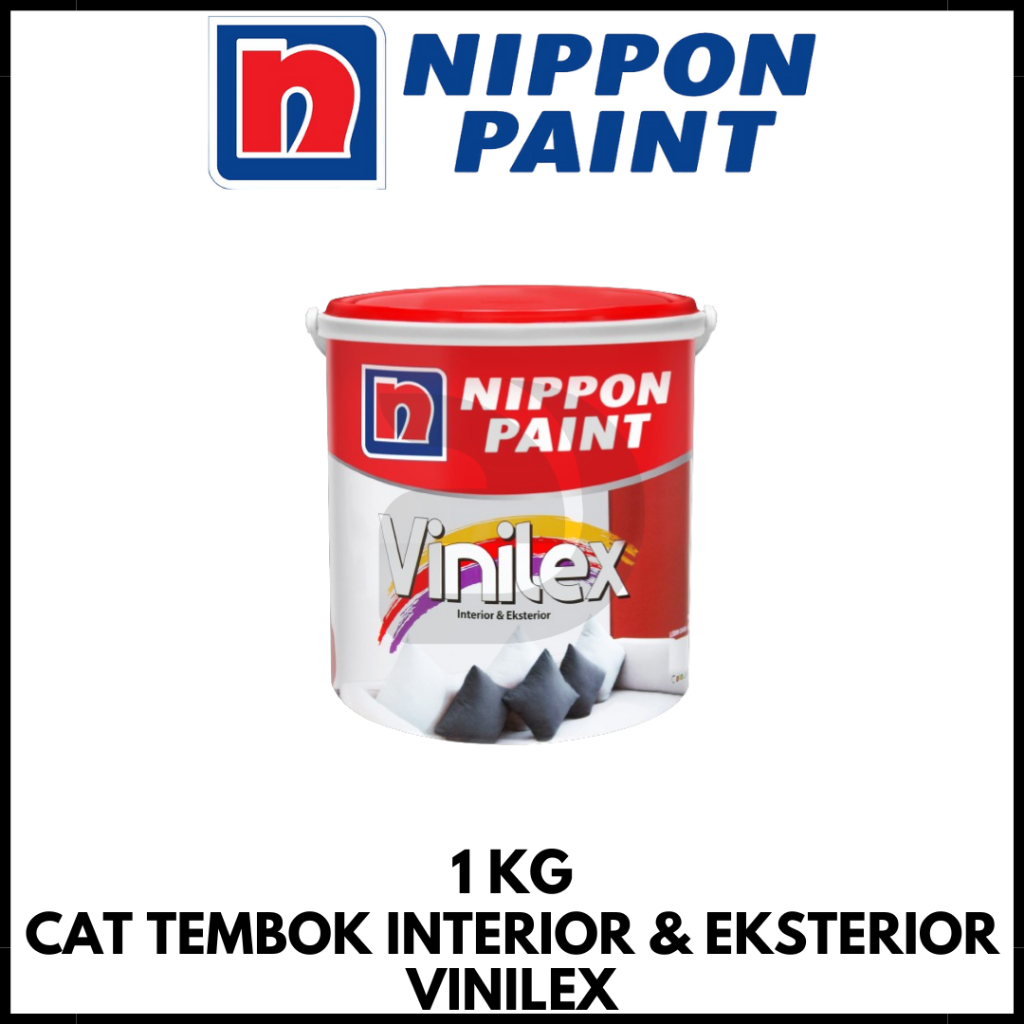 Jual Cat Tembok Vinilex Kaleng 1Kg / Nippon Paint | Shopee Indonesia