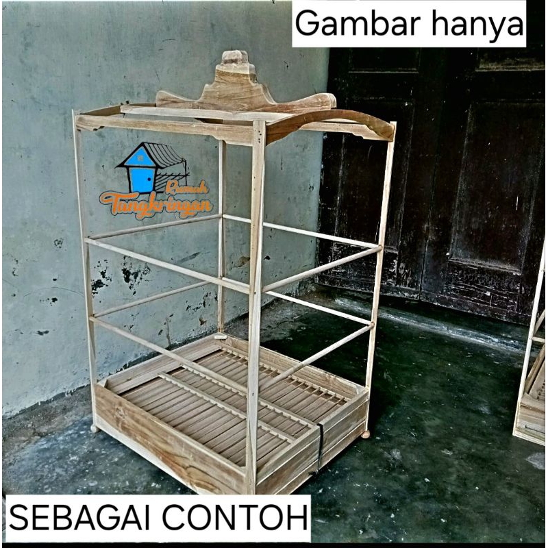 Jual Sangkar replika diamond tiang segitiga No.2 Ambrukan/belum ...