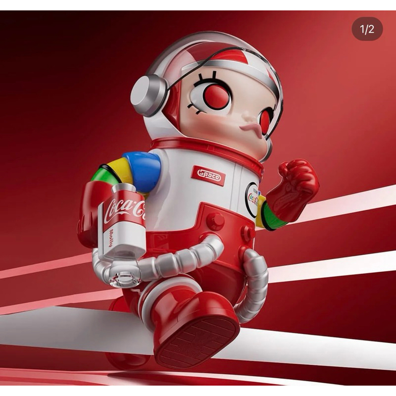 Jual READY STOCK Popmart molly 400% coca cola action figure | Shopee ...