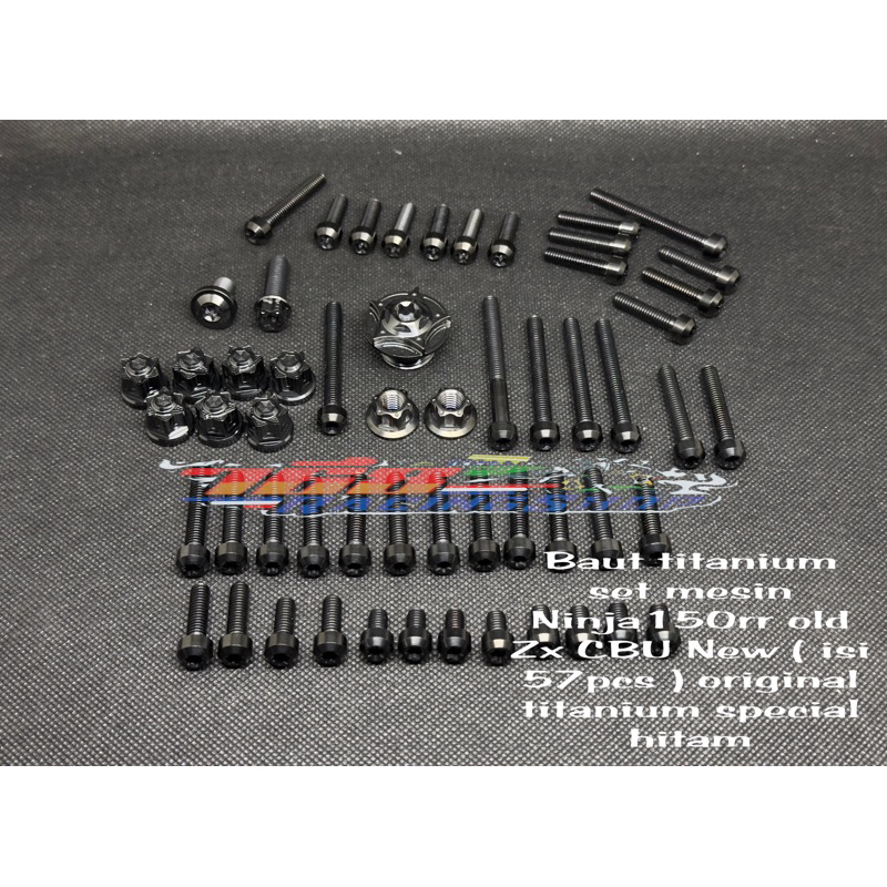 Jual Baut titanium original set mesin ninja rr old new cbu zx special ...
