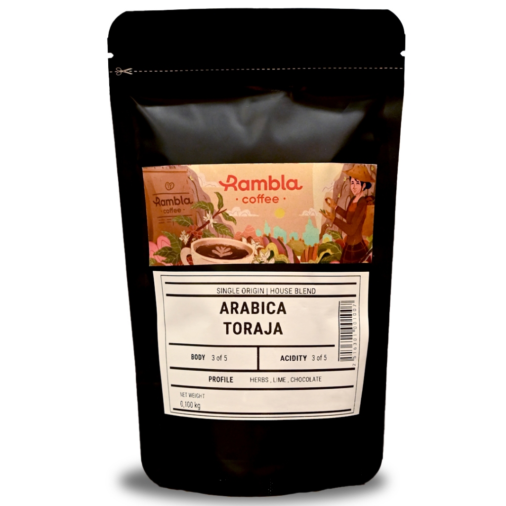 Jual Rambla Coffee - Kopi Arabica Toraja Single Origin 100 Gr | Shopee ...