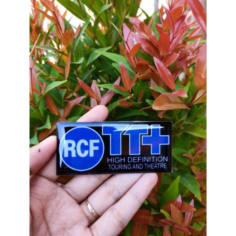 Jual LOGO RCF TT+ | EMBLEM RCF TT+ TIMBUL 3D | Shopee Indonesia