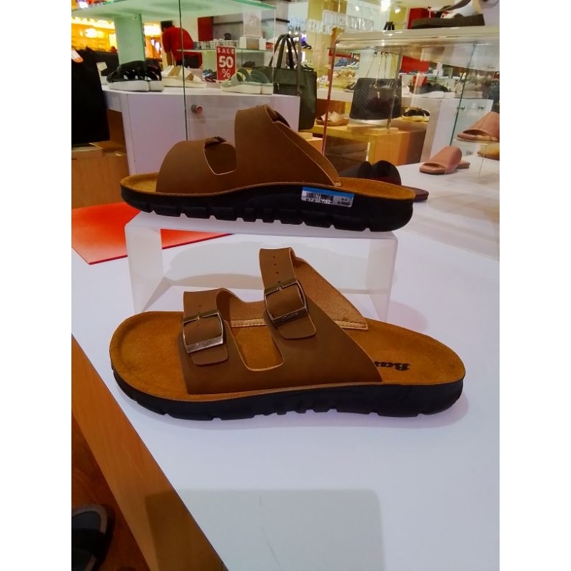 Jual bata sendal selop peter energezer kulit cokelat laki laki ...