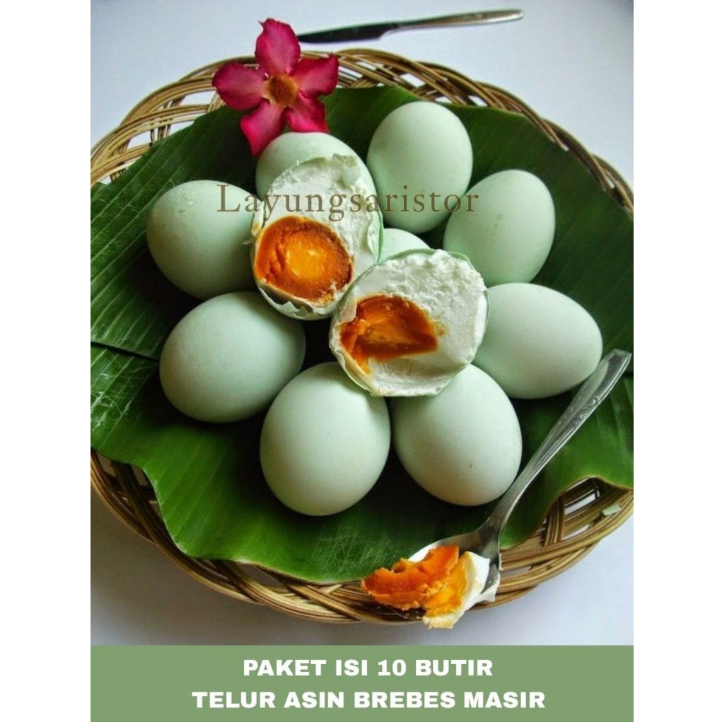 Jual Paket Hemat Telur Asin Masir Ukuran Sedang Isi 10 Butir Sudah ...