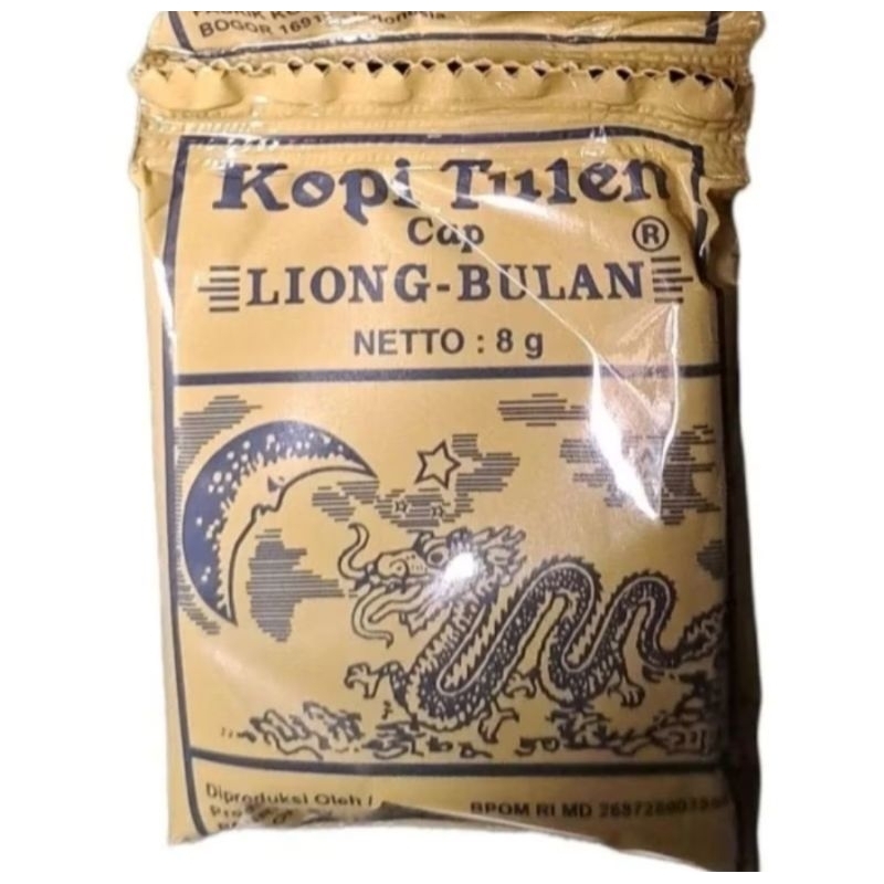 Jual Kopi Liong Bulan Tanpa Gula isi 30pcs max pembelian 5 pack ...