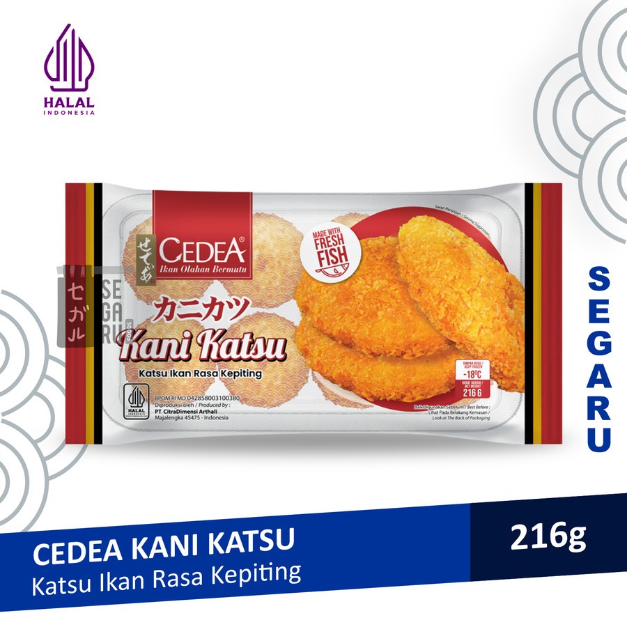 Jual CEDEA Kani Katsu | Katsu Ikan Rasa Kepiting | Shopee Indonesia