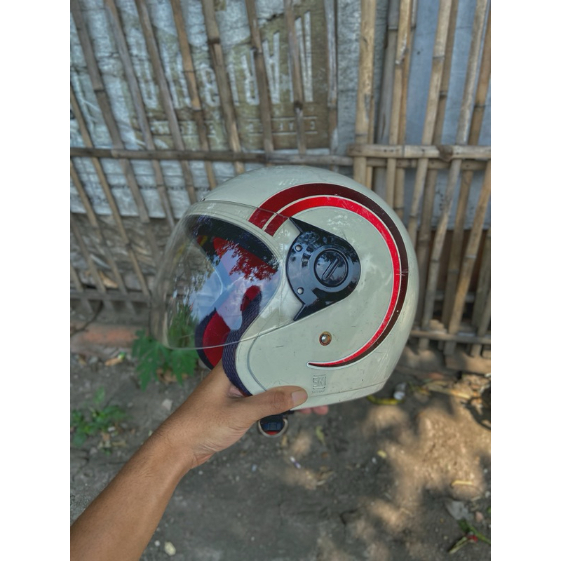 Jual Helm Scoopy Putih Ori (Dijamin 100% Original) | Shopee Indonesia