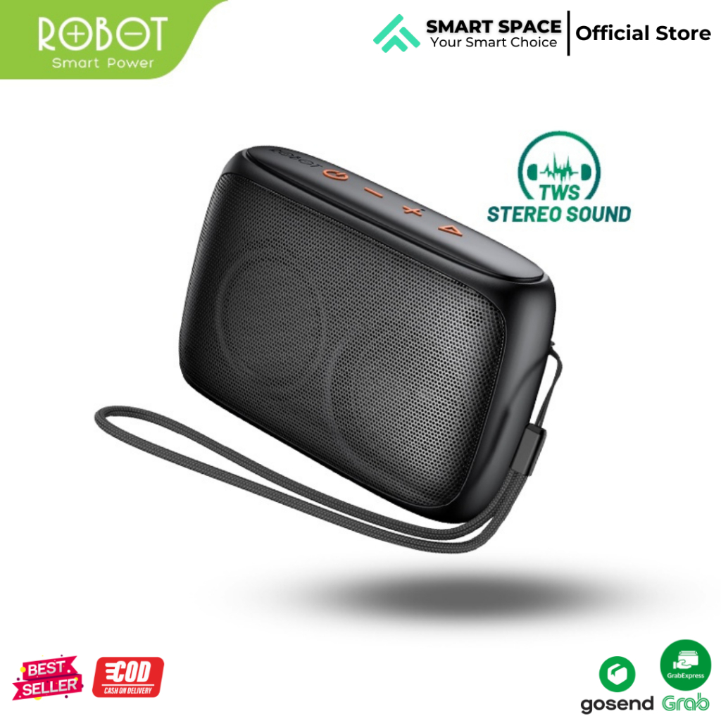 Jual [SPCE] ROBOT RB110 Speaker Bluetooth 5.0 Mini Portable Support Micro SD&USB - Garansi Resmi ...