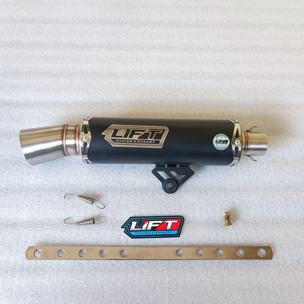Jual Silencer Knalpot Samlong LIFT Original Black Coating Vario Aerox ...