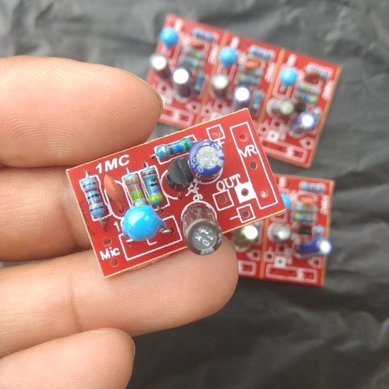 Jual Modul Kit Pre Amp Mic 1 TR Preamp 2 TR Penguat Mic Ataupun Penguat ...