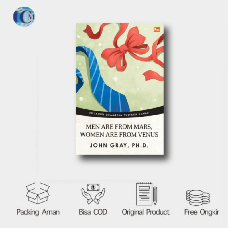Jual Buku Men are from Mars, Women are from Venus - John Gray (Cover Baru) | Shopee Indonesia