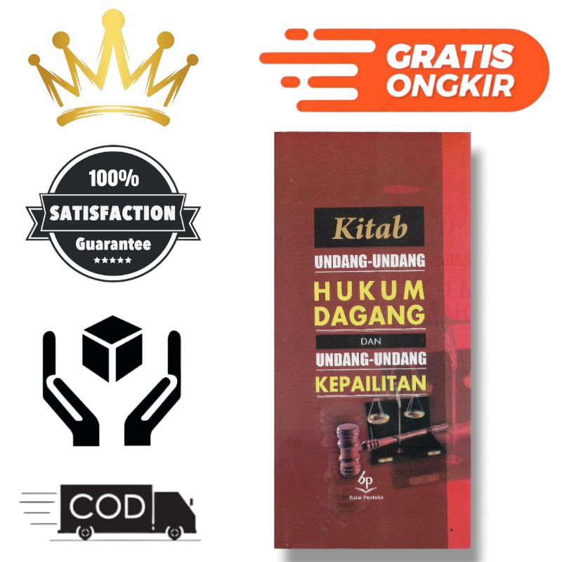 Jual Buku Kitab Undang - Undang Hukum Dagang Dan Undang - Undang Kepailitan | Shopee Indonesia