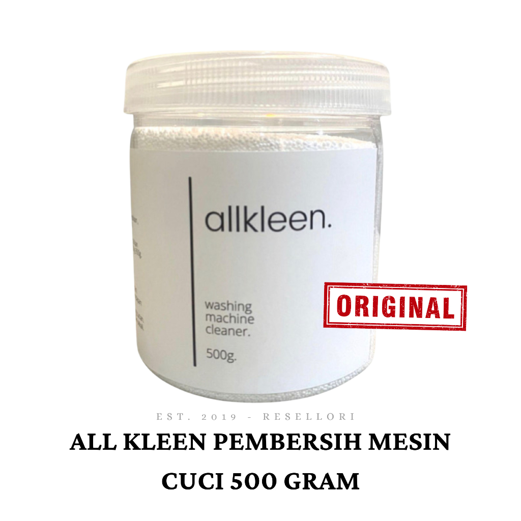 Jual Allkleen Washing Machine Cleaner 500gram Detergen Pembersih Mesin ...