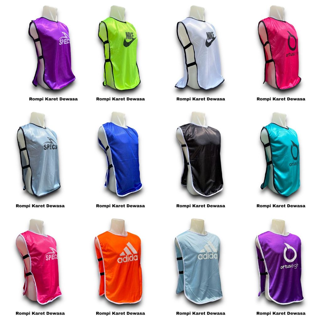 Jual Rompi Futsal Pakai Karet Rompi Bola Karet Rompi Latihan Bola Murah ...
