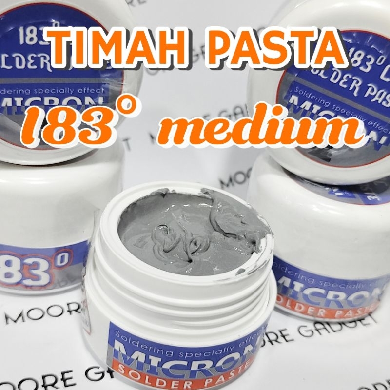 Jual 183° TIMAH PASTA CAIR ANTI KERING SOLDERING 60 Gram IC SMD CETAK ...