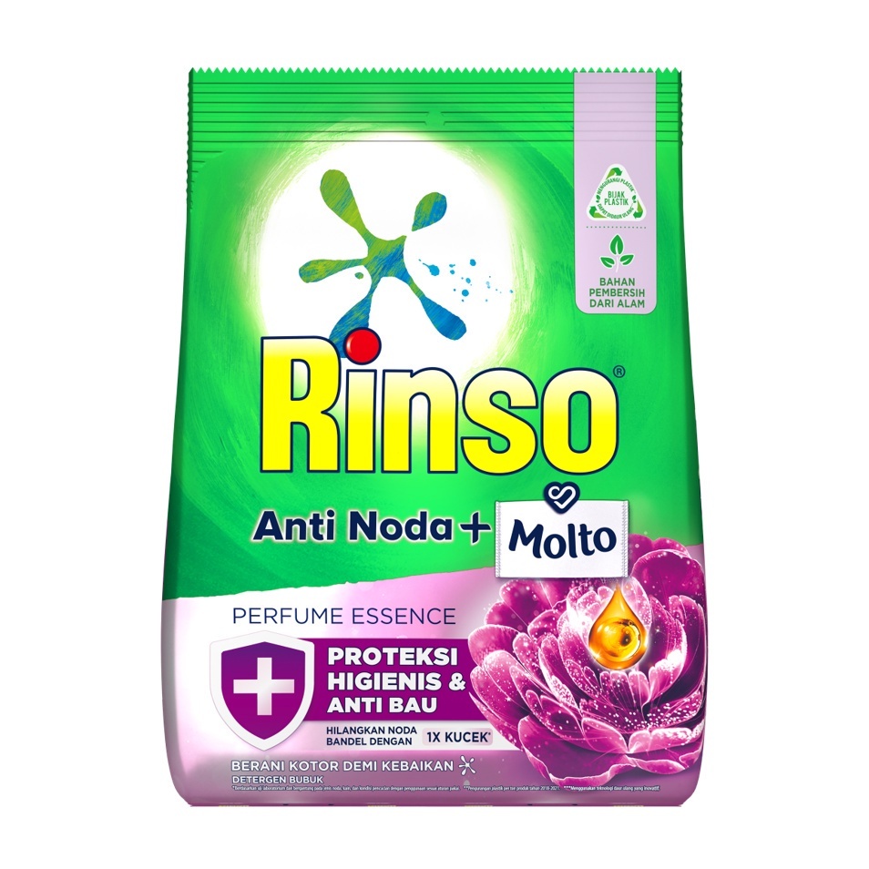 Jual Rinso Molto Detergent Bubuk Deterjen Anti Noda Perfume Essence 1.8 ...
