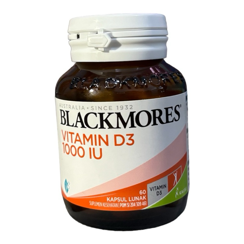 Jual Blackmores Vitamin D3 1000 IU 60 capsul | Shopee Indonesia