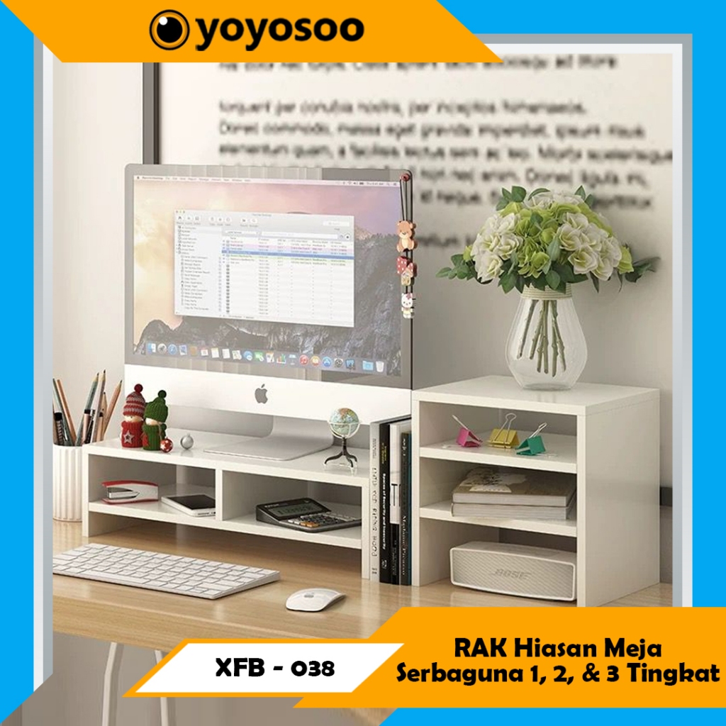 Jual Rak komputer yang ditinggikan dengan papan lubang rak penyimpanan ...