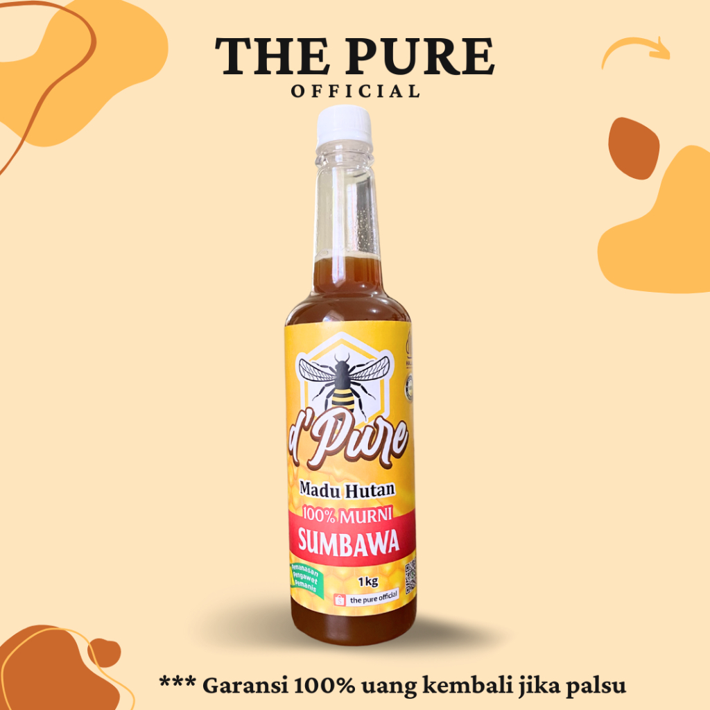 Jual Madu Murni Asli Hutan Sumbawa 100% Raw Honey 1kg | The Pure ...
