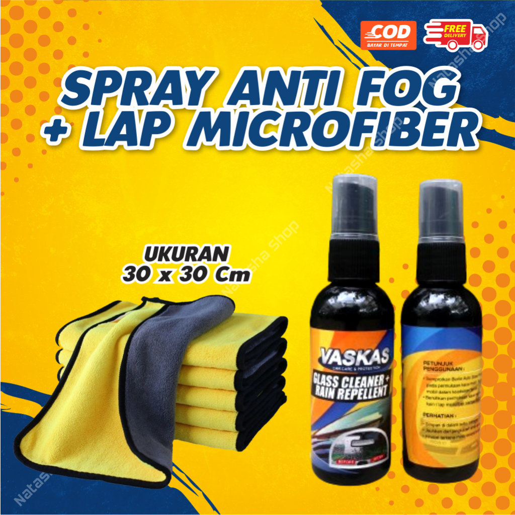Jual Paket Pembersih Kaca Mobil Anti Jamur dan Kerak Kaca Glass Cleaner ...
