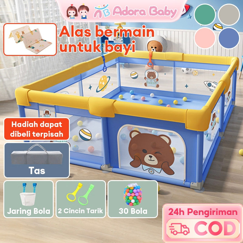 Jual Ready stock Pagar Bayi Bermain Pagar Mainan Anak Playpen Playfence ...