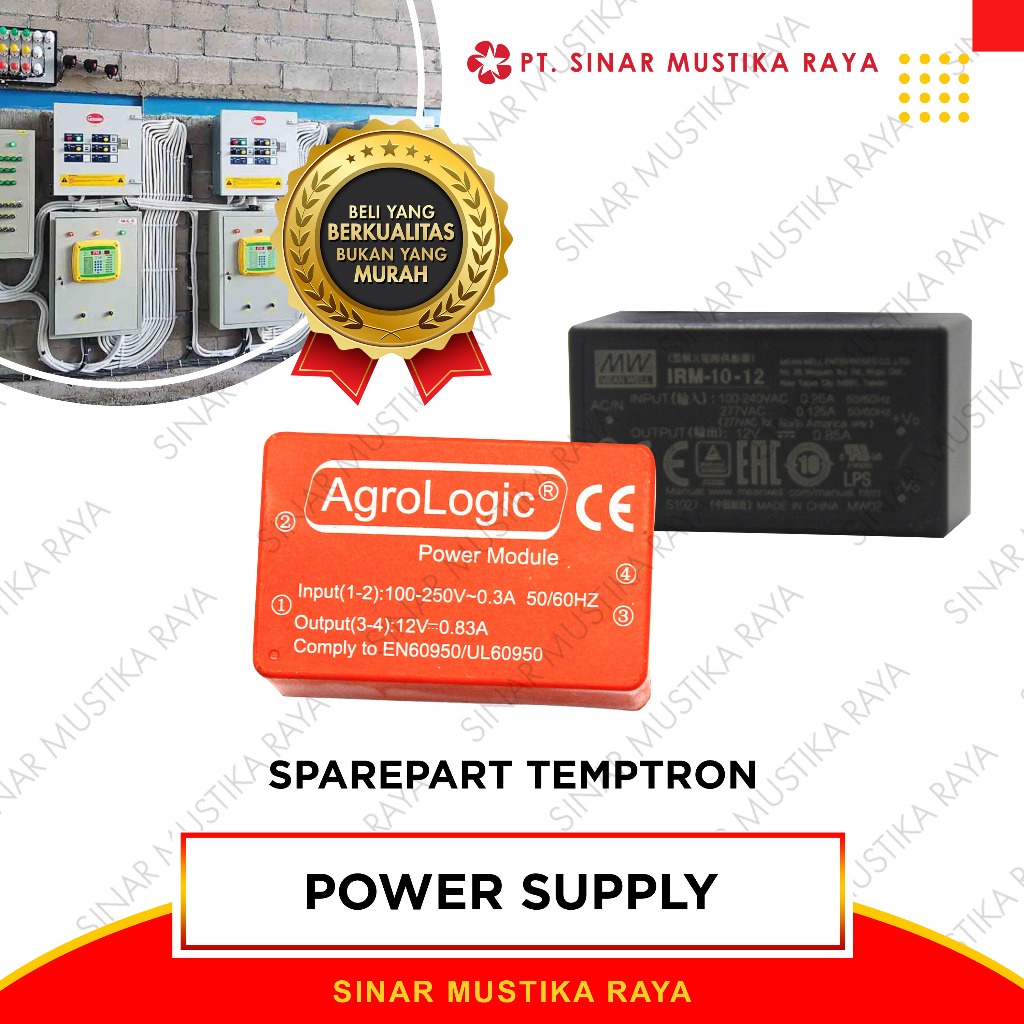 Jual Power Supply - Spare Part Temptron Pengontrol Pengatur Close House ...