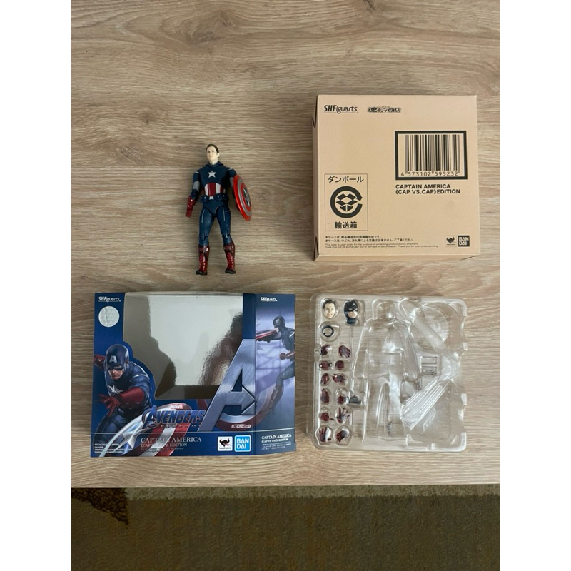 Jual SHF Captain America Cap vs Cap (Rare) | Shopee Indonesia
