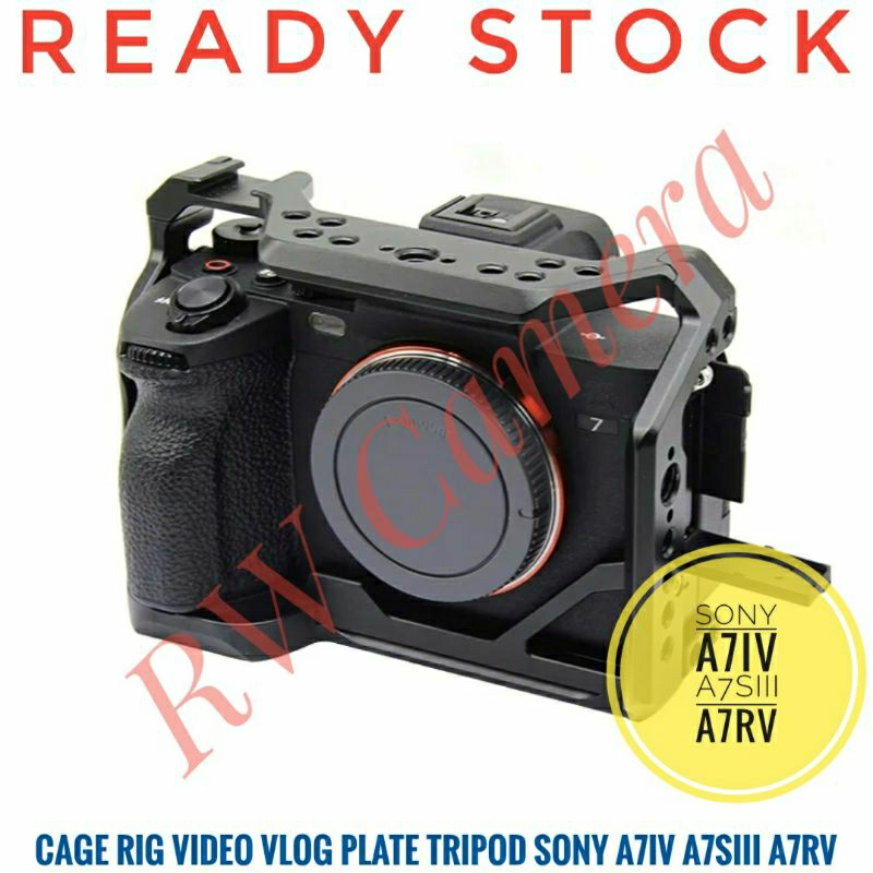 Jual Cage Sony A7IV A7SIII A7RV A74 A7S3 Plate Rig Camera Hand Grip ...