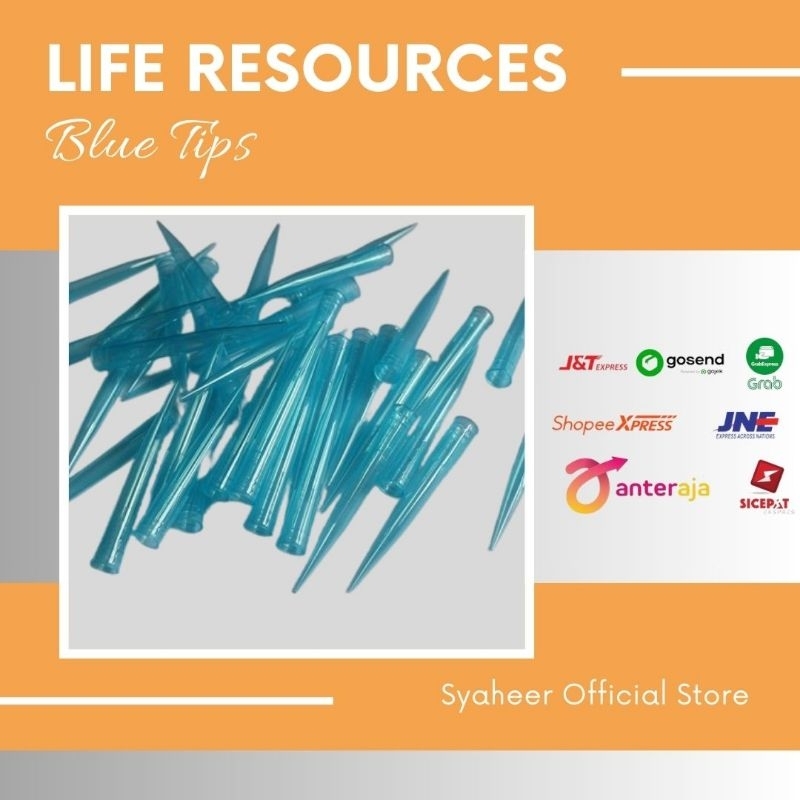 Jual Blue Tips Gilson Life Resources 1000uL / Blue Tip Mickropipet ...