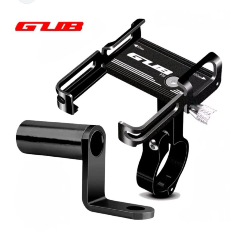 Jual holder HP GUB P30 Plus bracket holder dispion semua motor | Shopee Indonesia