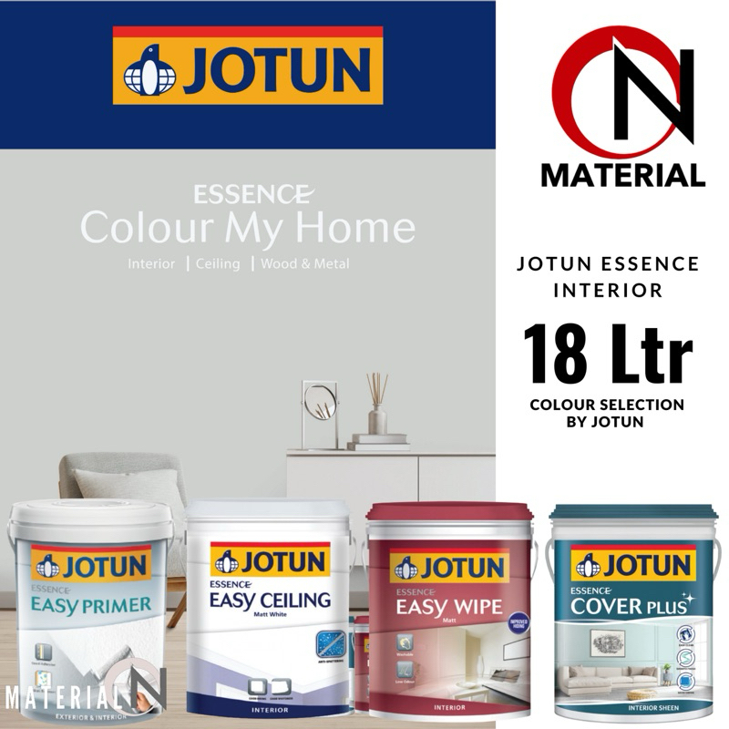 Jual CAT TEMBOK JOTUN ESSENCE EASY CEILLING / EASY WIPE / COVER PLUS ...