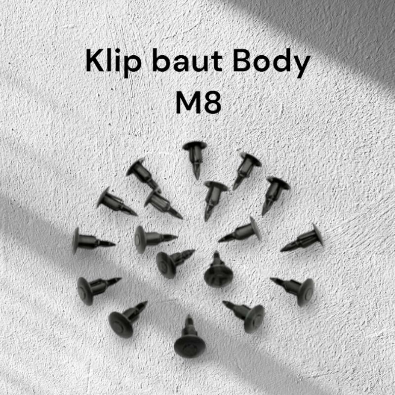 Jual BAUT KLIP KANCING BODY RIVET MOTOR YAMAHA M8 & M7 BAUT KLIP BODY YAMAHA | Shopee Indonesia
