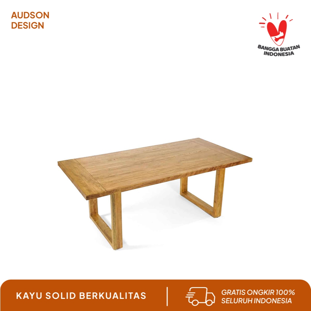 Jual Meja makan persegi panjang kayu jati mangga - Aliana Dining Table ...