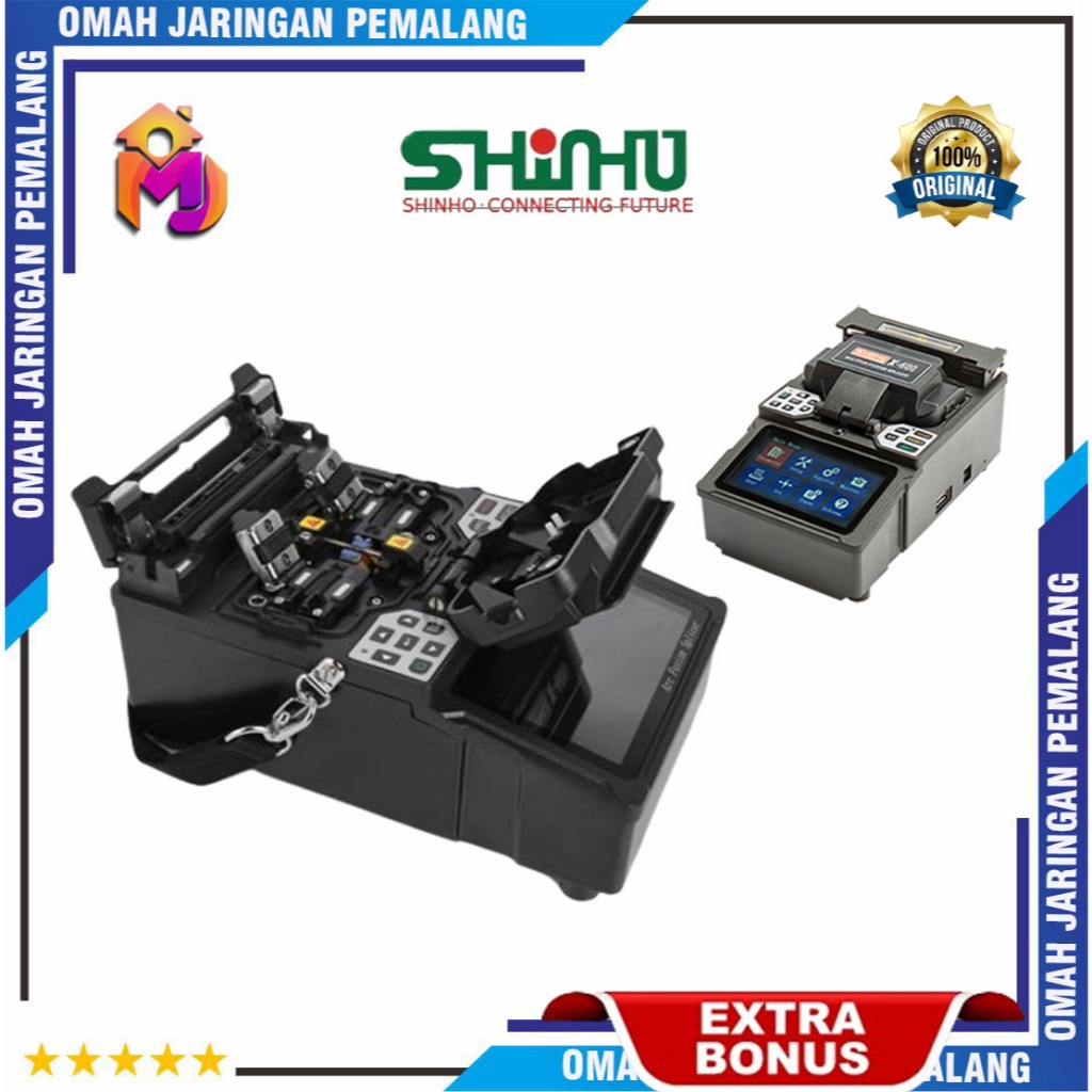 Jual (PROMO) Fusion Splicer SHINHU X600 Plus Bonus/Splicer Terbaik ...