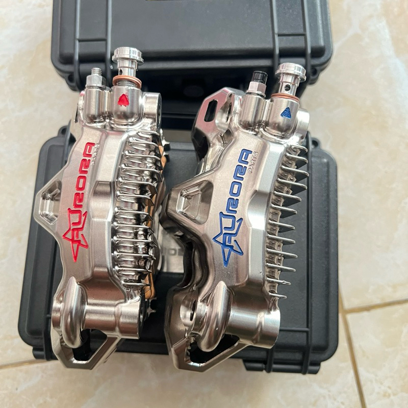 Jual KALIPER AURORA BAHAN BILED PICT100 MERAH DAN BIRU | Shopee Indonesia