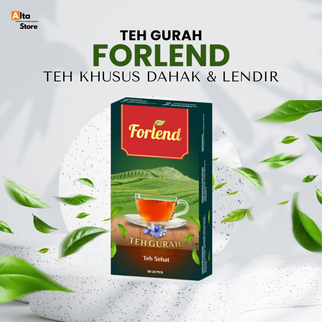 Jual FORLEND Teh Gurah Asli - Teh Herbal Bantu Keluarkan Lendir dan Dahak, Atasi TBC, Flu dan ...