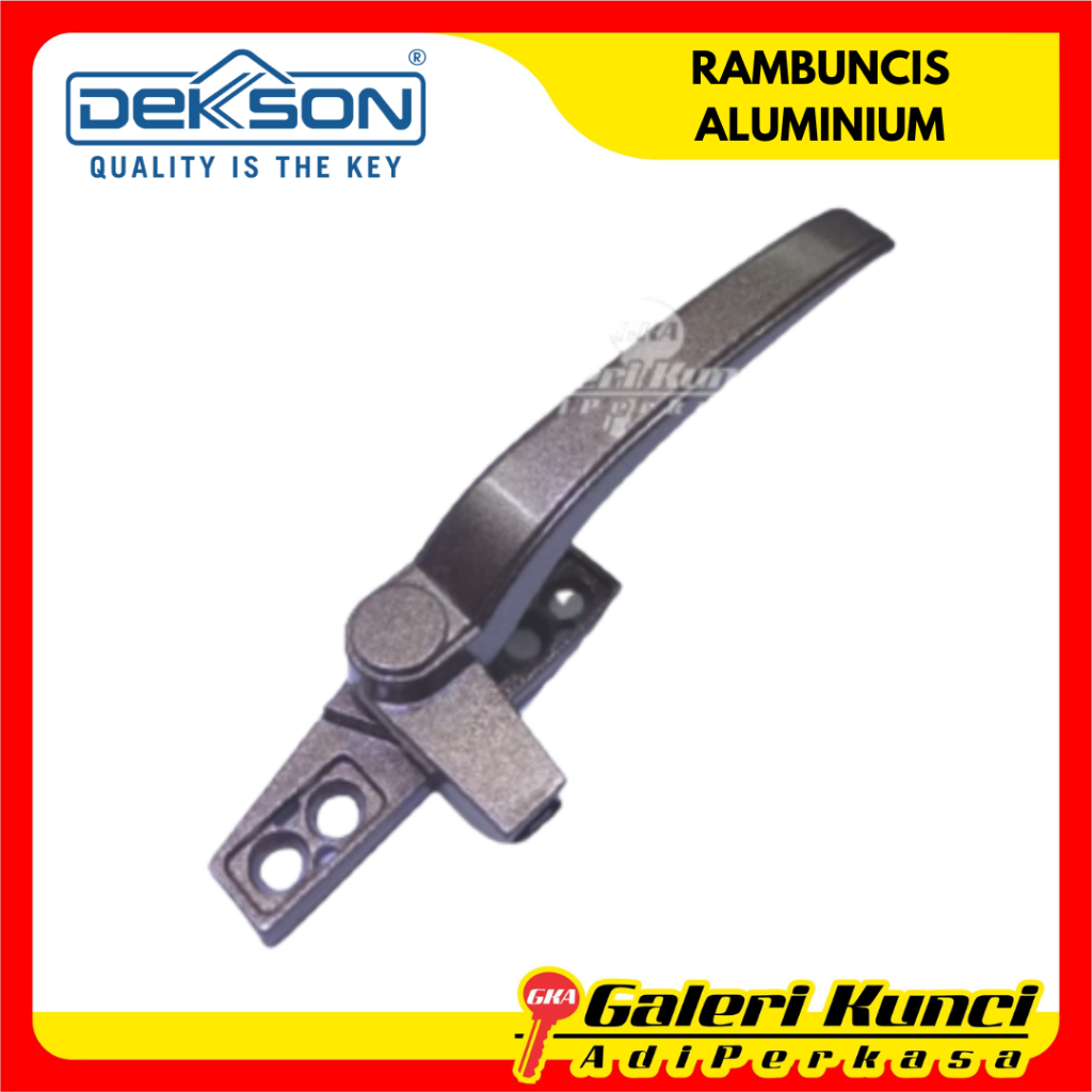 Jual Rambuncis Aluminium Dekkson Dekson CH 425 RH Brown Grendel Jendela ...
