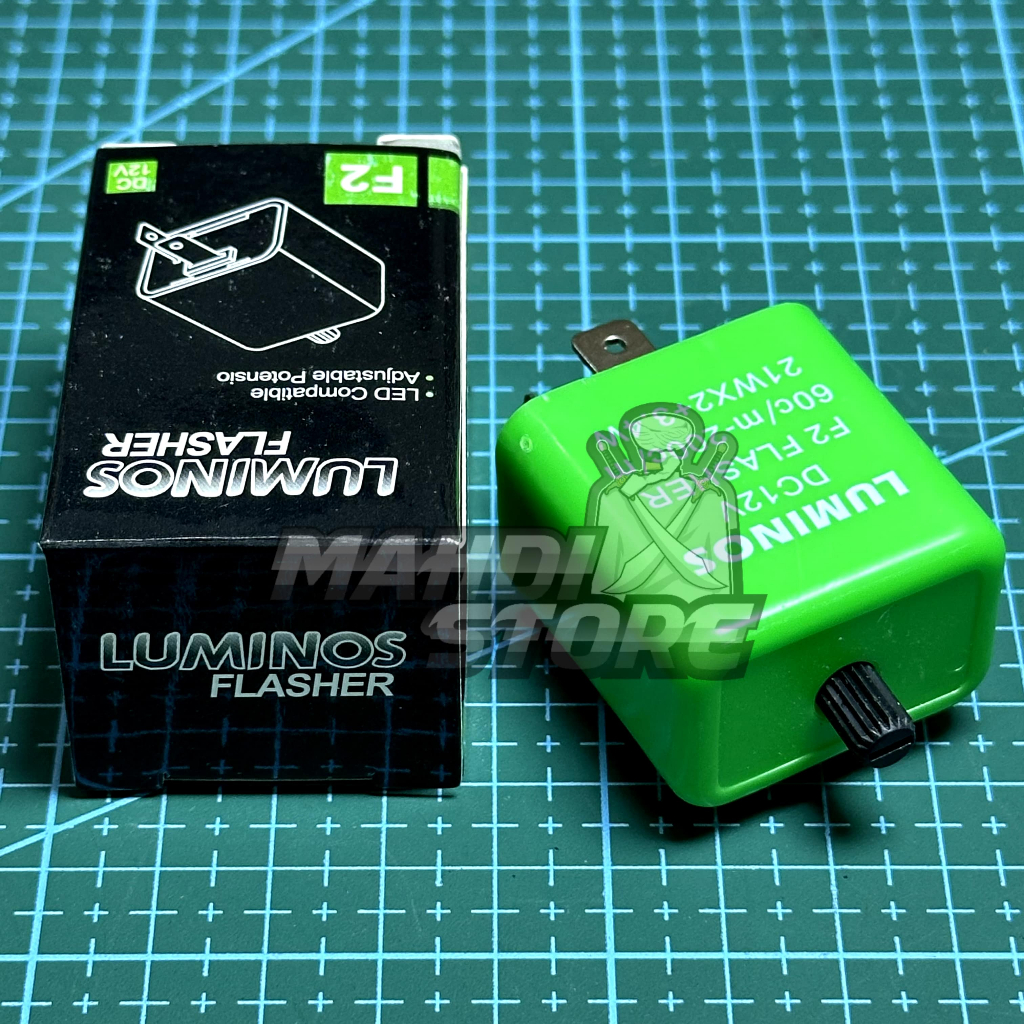 Jual Flasher Sen Motor Adjustable Control Pengatur Cepat Lambat LUMINOS ...