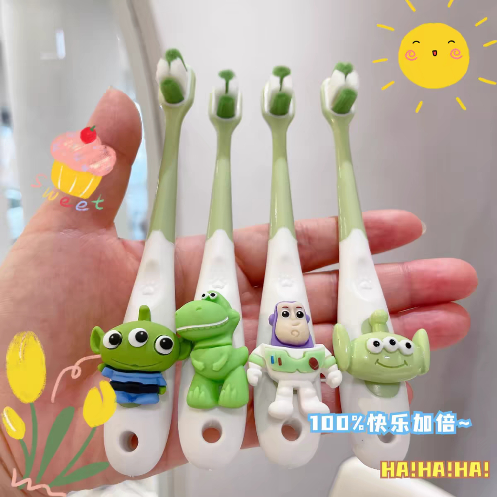 Jual Sikat Gigi Toy Story/ Cute Toothbrush Buzz Lightyear, Aliens ...