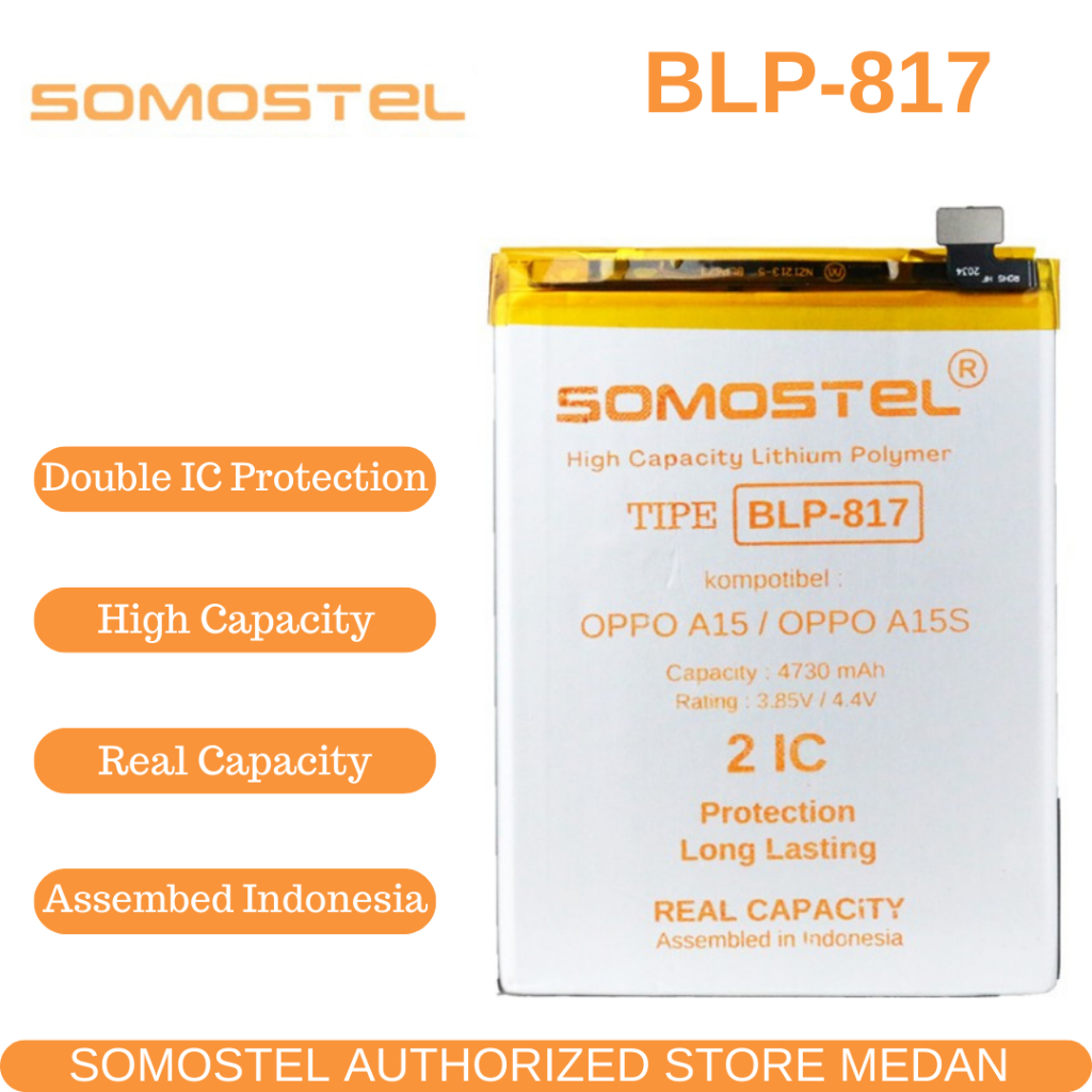 Jual BLP817 BLP 817 Oppo A15 / A15S Batre Batrai Baterai Original ...