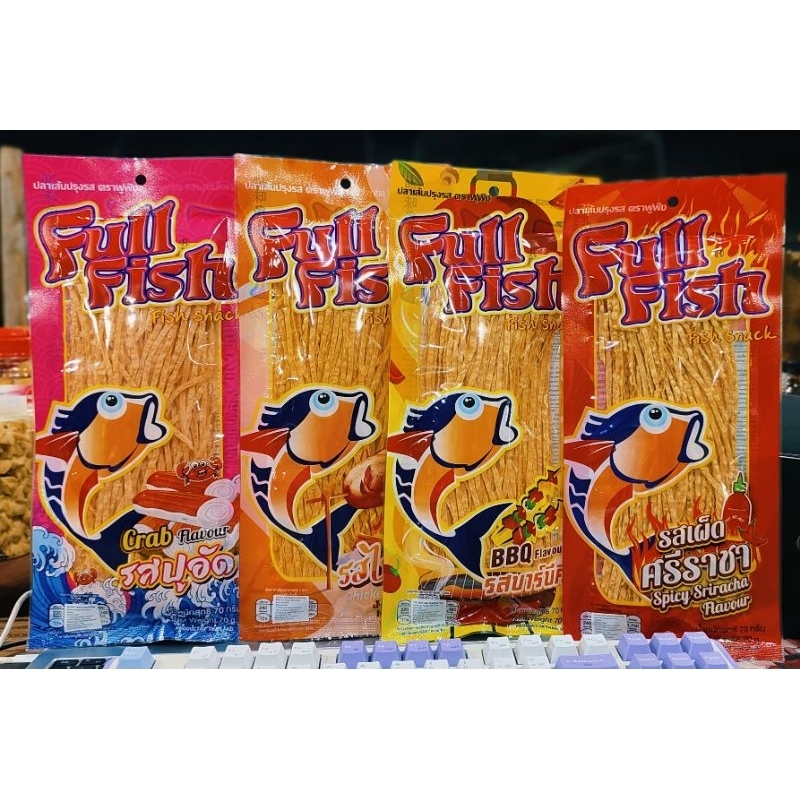 Jual Full Fish Snack Bbq / Chicken Bbq / Crab Fish / Spicy Sriracha ...