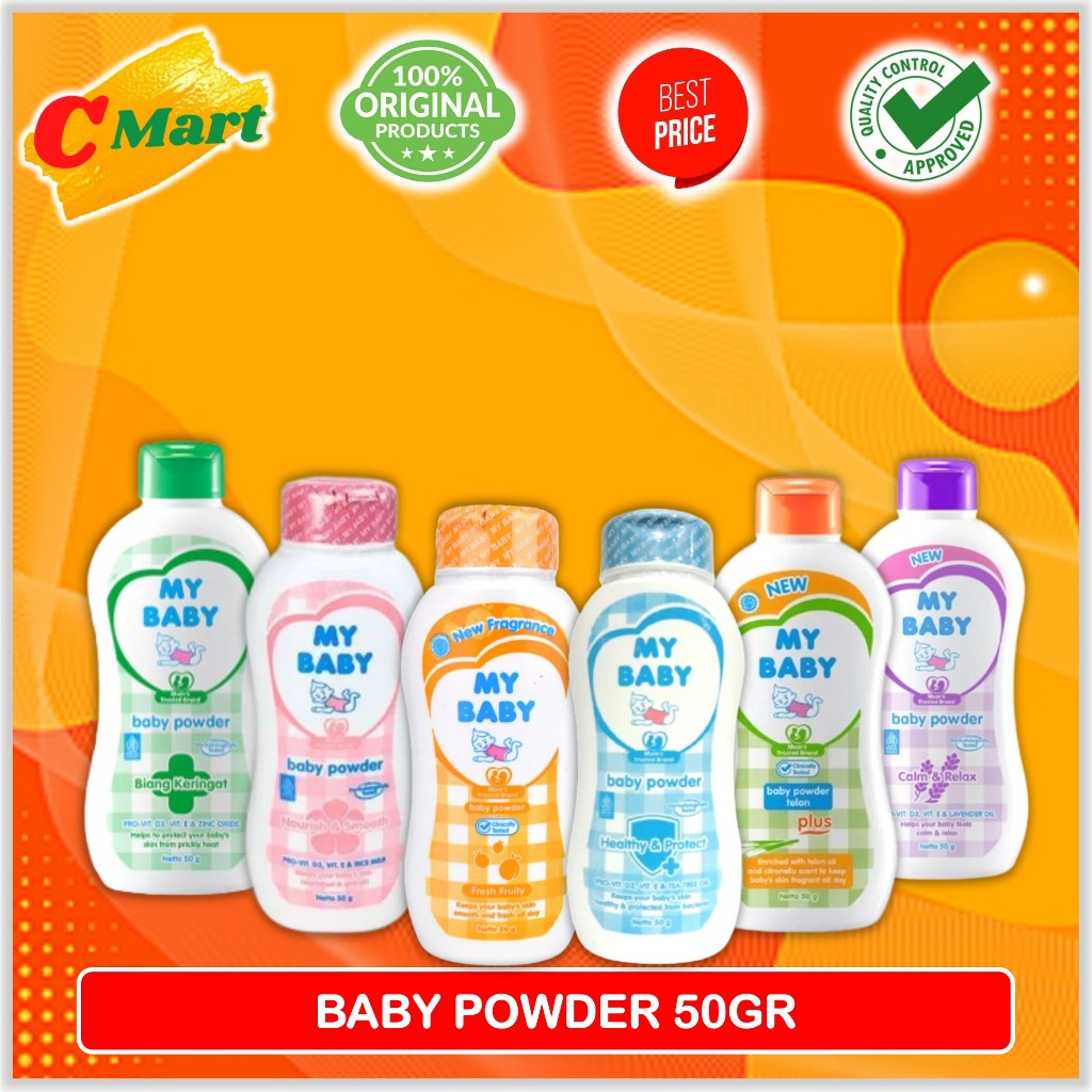 Jual My Baby Powder Lengkap Semua Ukuran - Mybaby Bedak Tabur Bayi ...