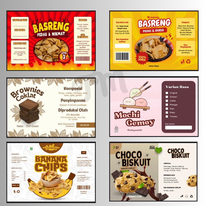 Jual DESAIN LABEL-jasa desain Label Produk UMKM | Shopee Indonesia