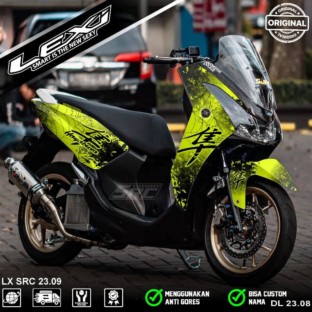 Jual COD Decal Sticker Full Body Yamaha LEXI 125 Sticker Yamaha LEXI ...