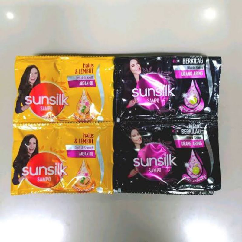Jual Sunsilk Sampo Renceng Isi 12 Sachet PROMO MURAH / Sampo Sunsilk ...