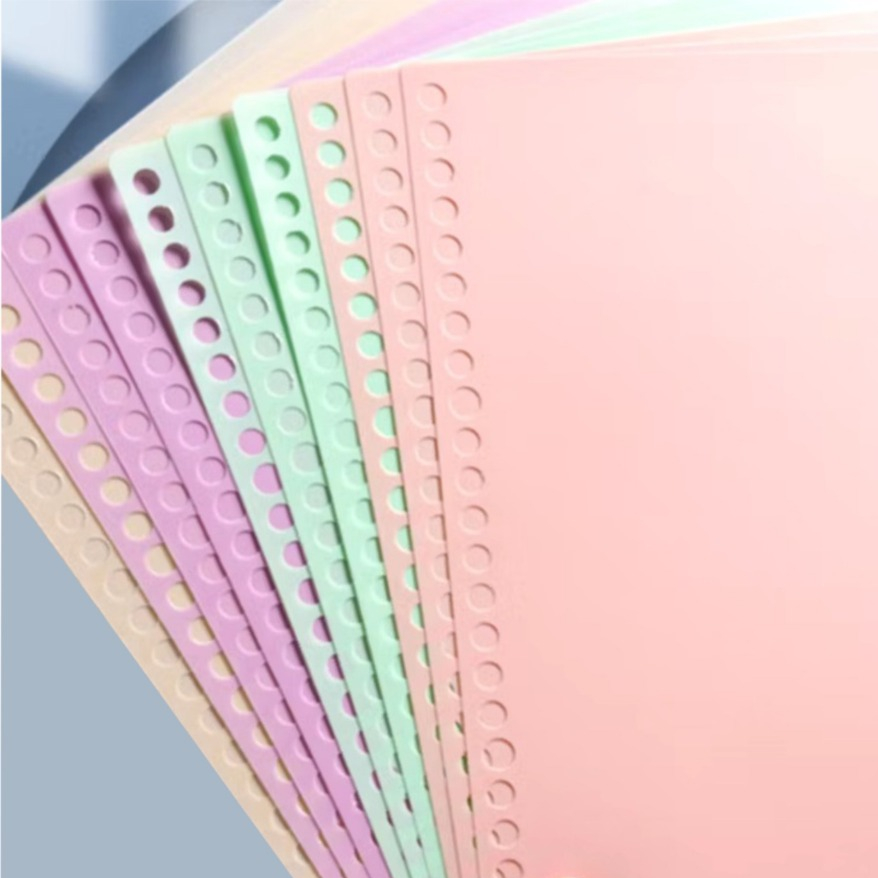 Jual Loose Leaf A5, B5 Kertas File isi Binder, 20 Holes A5 ,26 Holes B5, A4, 50 Sheet Multicolor ...