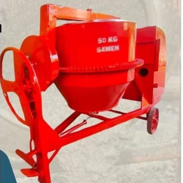 Jual Mesin Molen 50 Kg Mesin Pengaduk Cor Semen Beton Roda Besi /Concrete Mixer | Shopee Indonesia