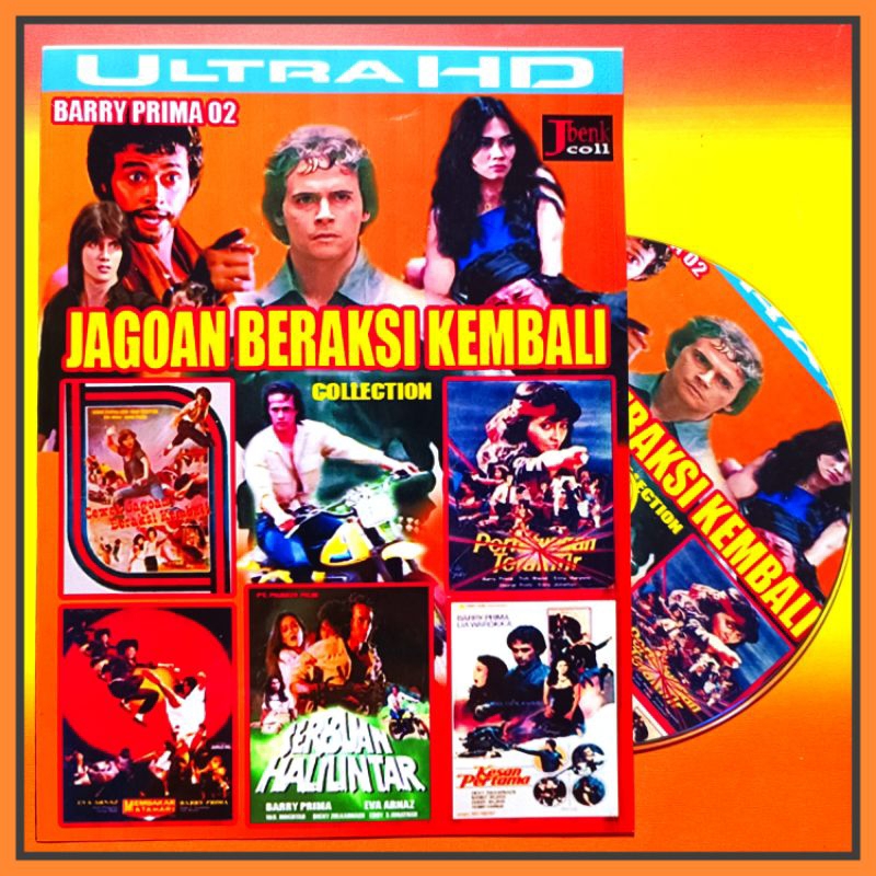 Jual Kaset Film Indonesia Jadul Barry Prima Vol.02 Koleksi Campuran Jagoan Beraksi Kembali ...
